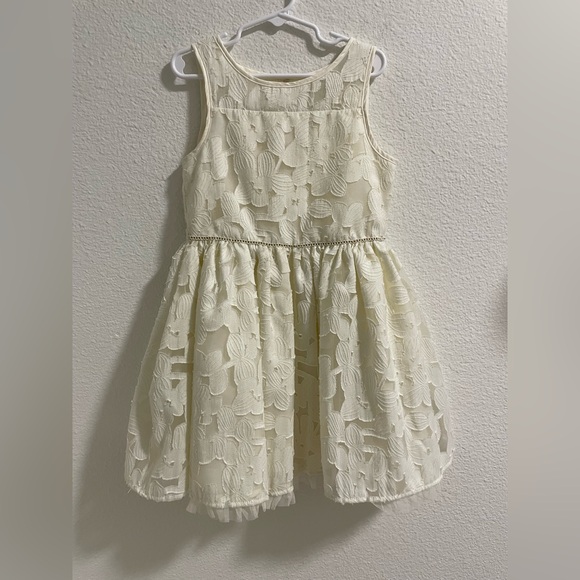 Mia & Mimi | Dresses | Mia Mimi Elegant Cream Kids Dress | Poshmark